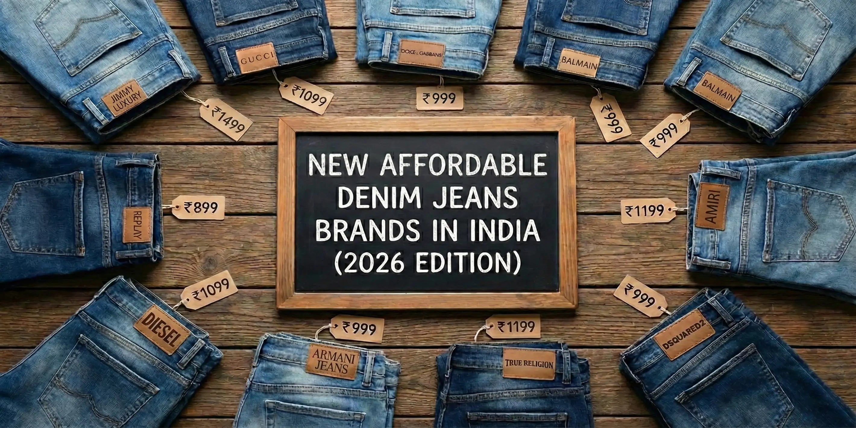 Best Affordable Denim Jeans Brands in India for 2026