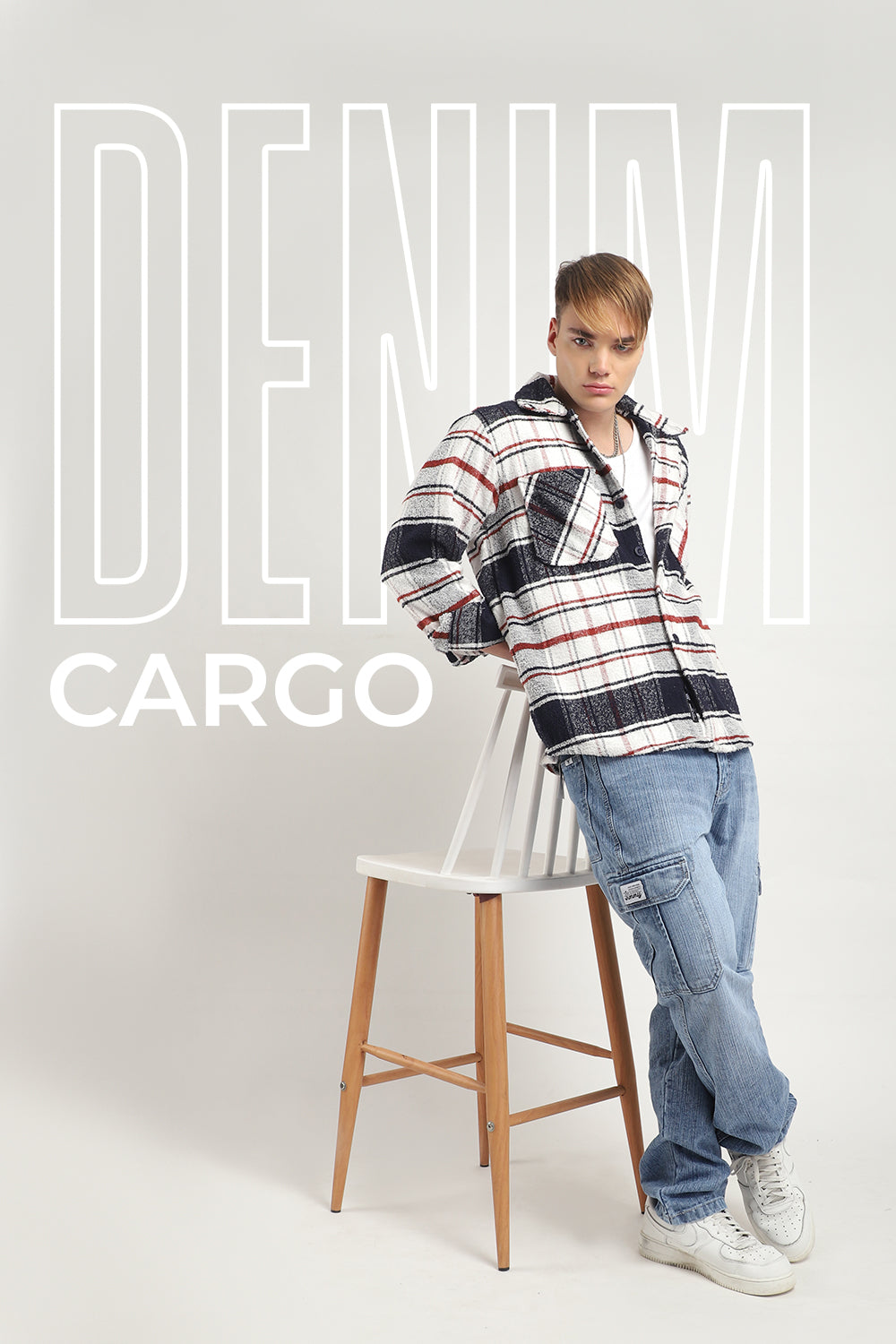 Denim Cargo: Stylish & Trendy Men's Collection | Jimmy Luxury